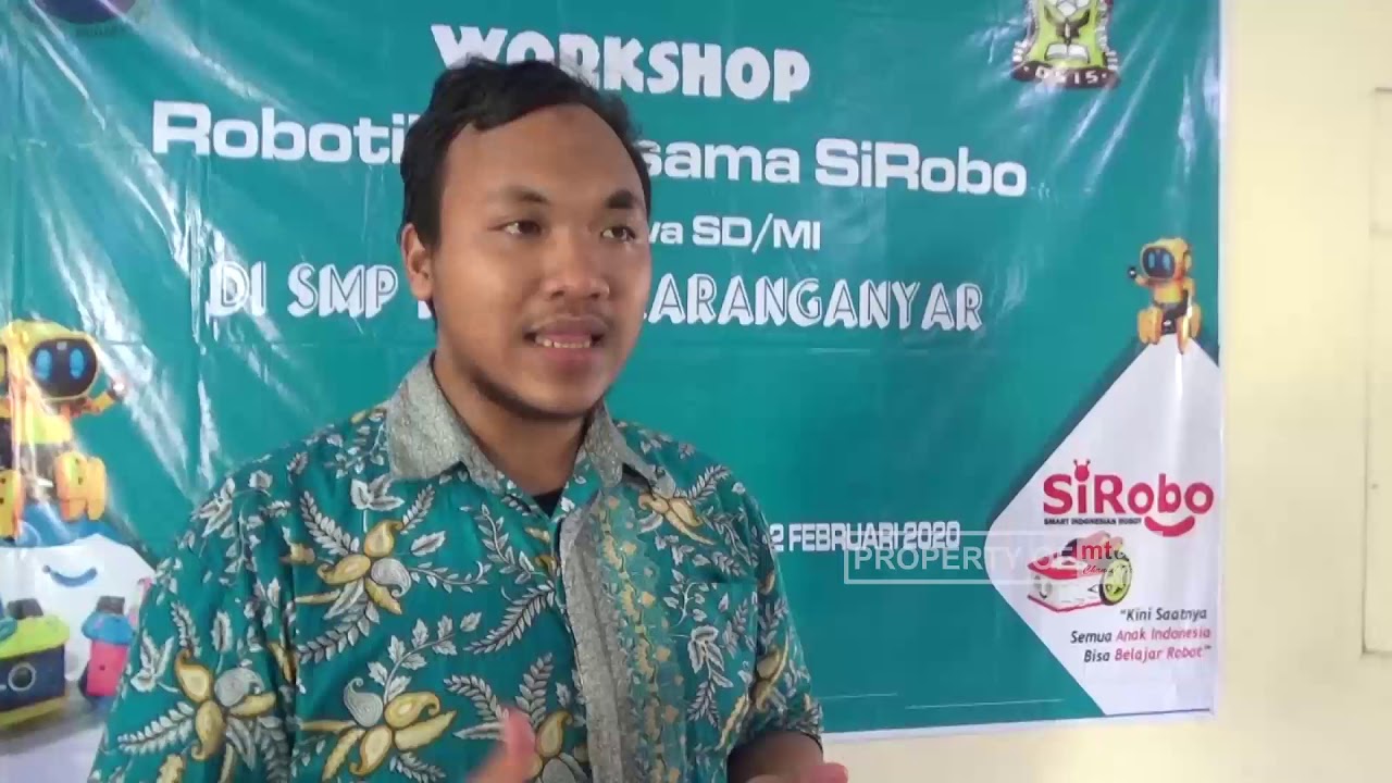 Hadapi Era 4 0, SMP IT MTA Karanganyar Gelar Workshop Robotik - YouTube