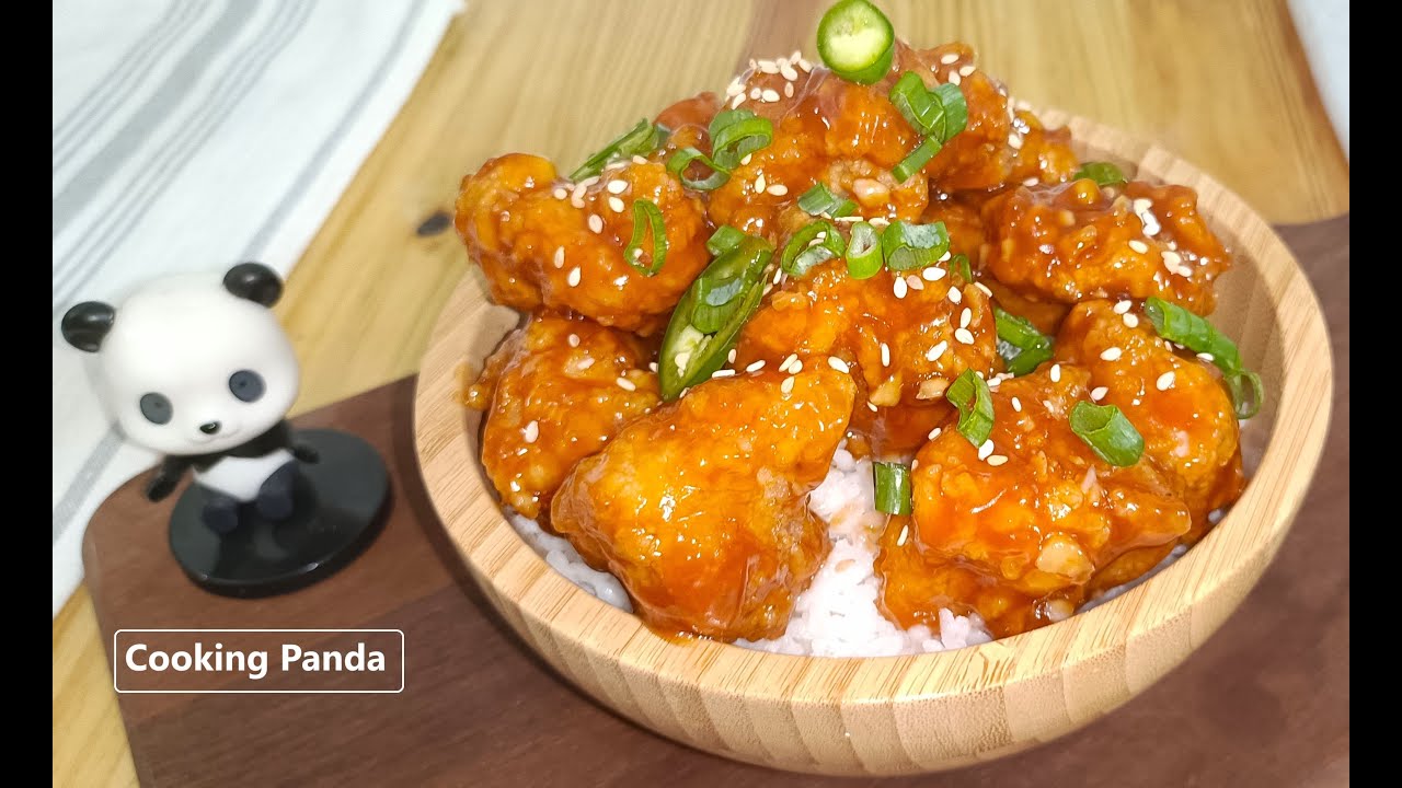 Korean Sweet and Sour Chicken | Pollo Coreano Agridulce Crujiente y ...