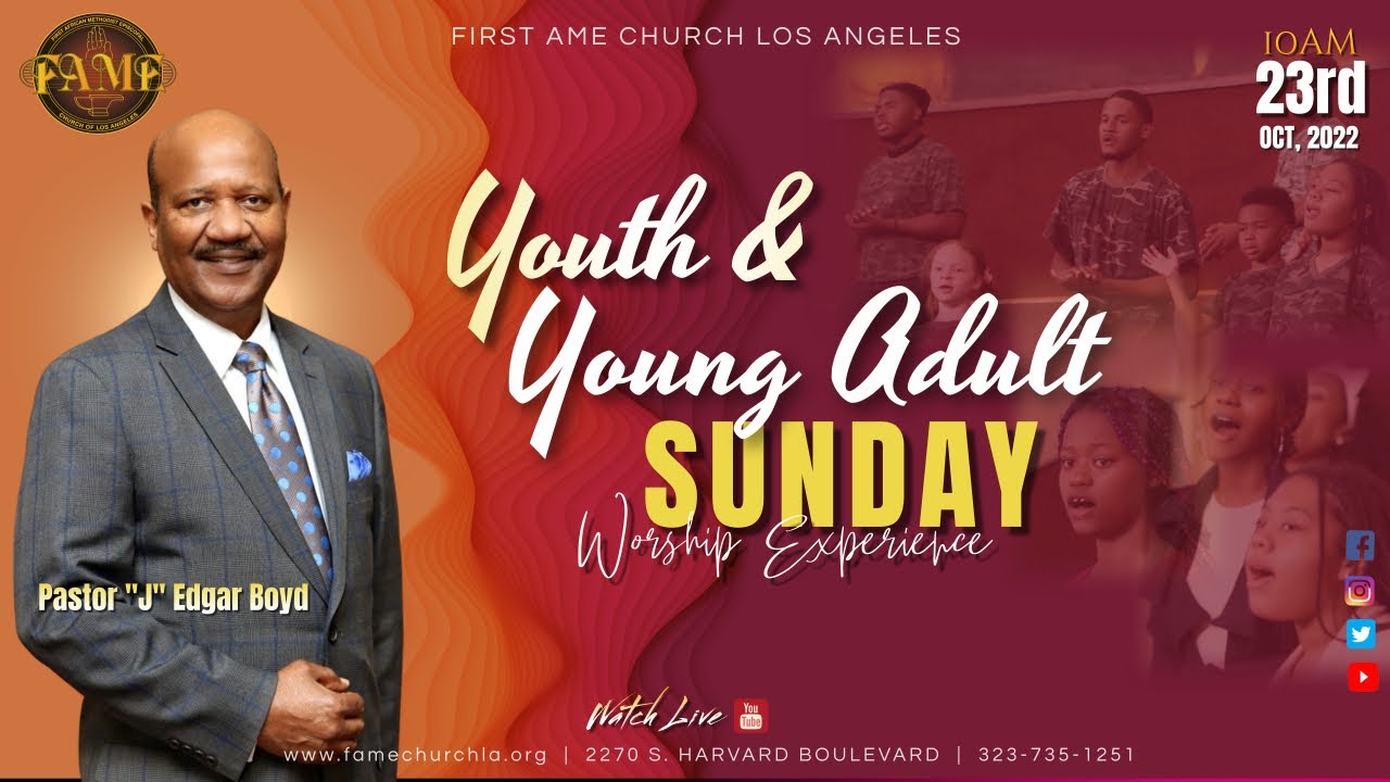 Sunday October 22, 2022 10:00AM Pastor "J" Edgar Boyd - YouTube