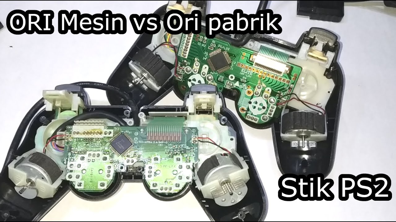 Perbedaan Stik PS2 Ori Mesin vs Ori Pabrik - YouTube