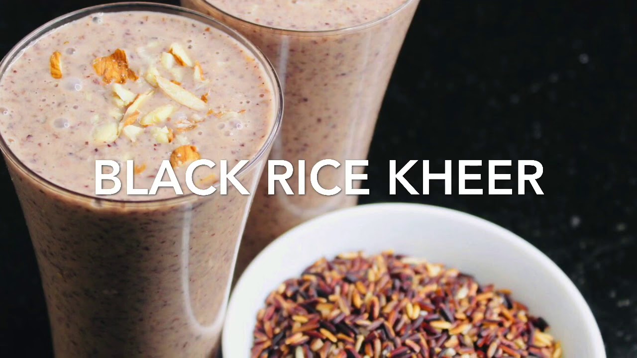 Black Rice Kheer |Kavuni/Forbidden Rice |Very Healthy sweet for ...
