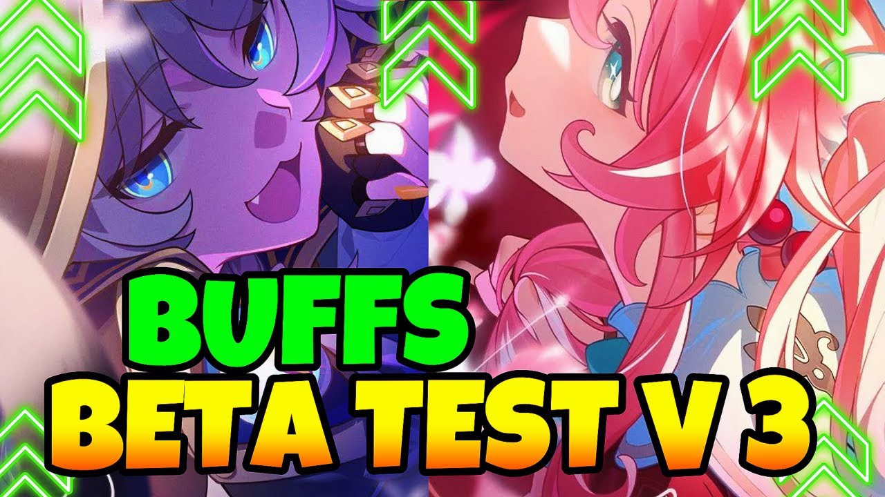 BUFFS NO BETA TEST V3 DA CIPHER E HYACINE - NOVA RELIQUIA - HONKAI STAR ...