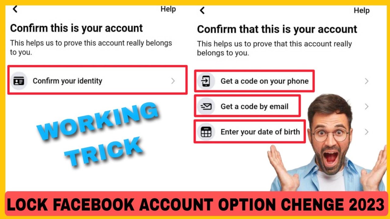 Your account has been locked Facebook get started problem | how to ...
