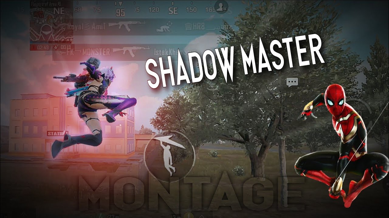 BGMI 30 FPS MONTAGE | ERANGEL - SHADOW MASTER MODE GAMEPLAY #bgmi - YouTube