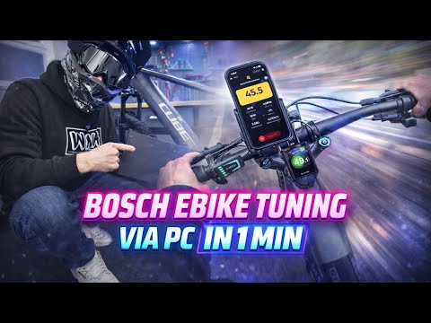 BOSCH E-Bike Smart Sytem Tuning🚀- in 1 Minute!