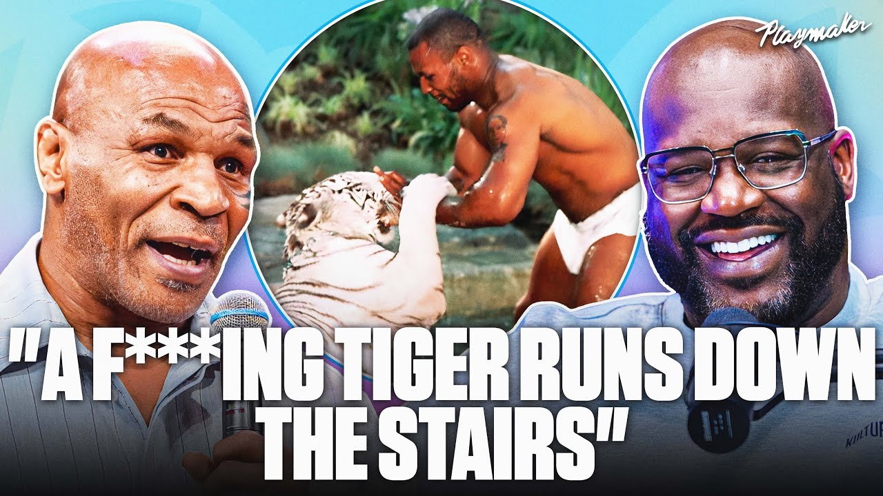 Shaq Reveals INSANE Story With Mike Tyson's Tiger - YouTube