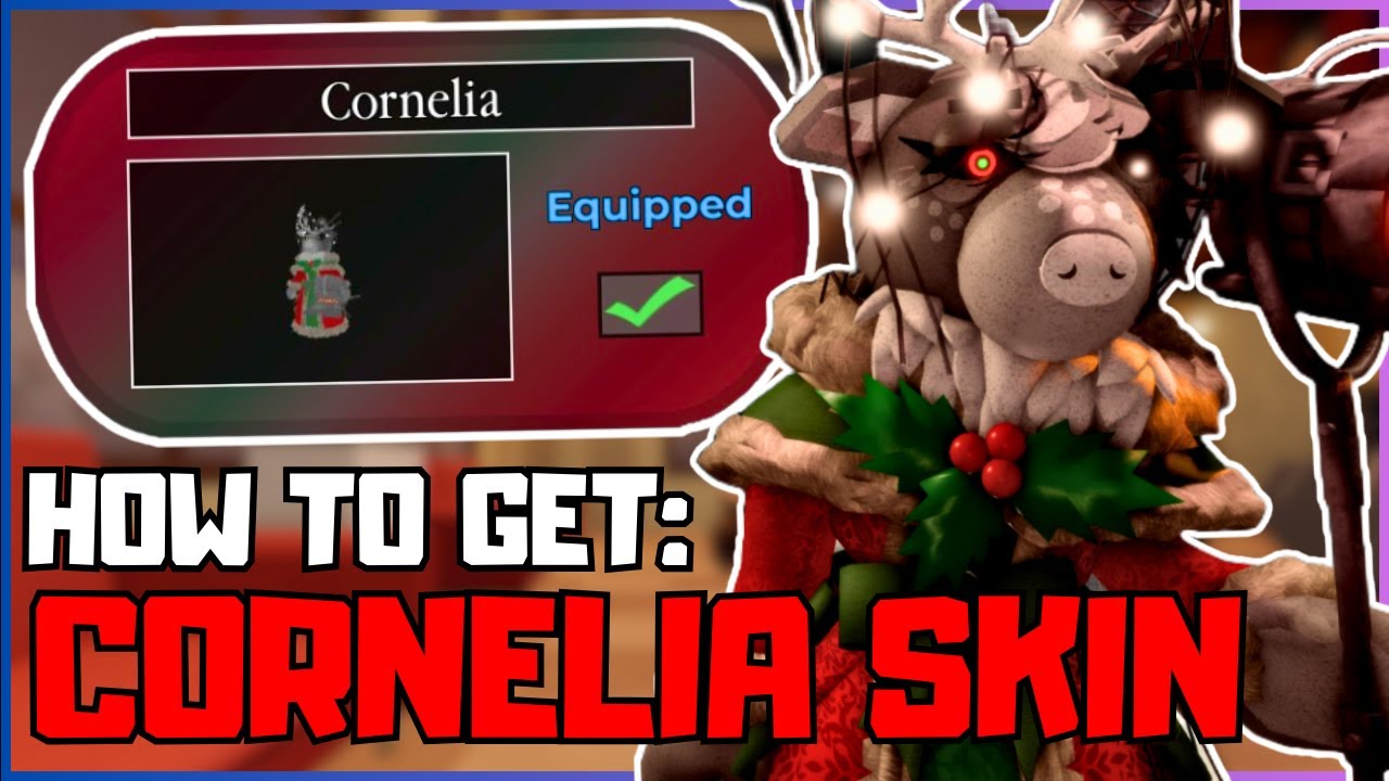 NEW CORNELIA SKIN IN PIGGY.. HOW TO UNLOCK - EASY/FAST TUTORIAL | New ...
