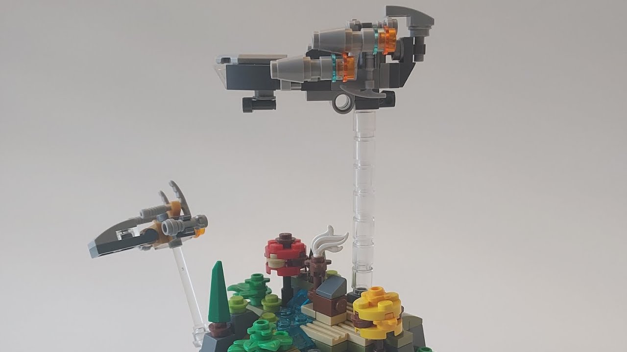 STAR WARS - Unexpected Flyover! - LEGO Mini MOC - YouTube