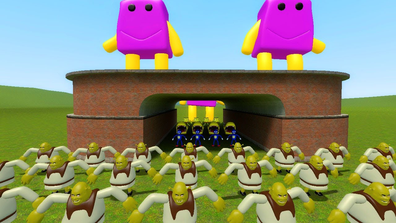 Use your feet to take down all 3D SANIC CLONES MEMES and in Garry's Mod ...