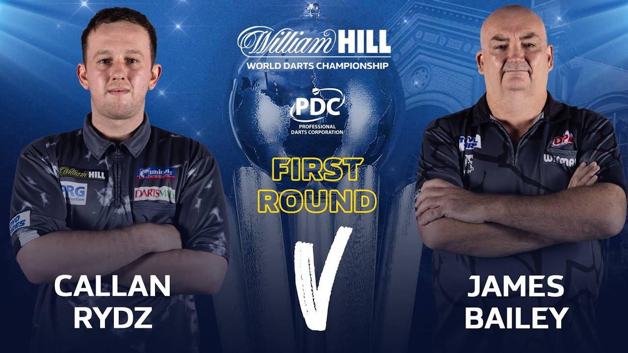 PDC World Darts Championship 2021 Round 1 Callan Rydz vs James Bailey ...