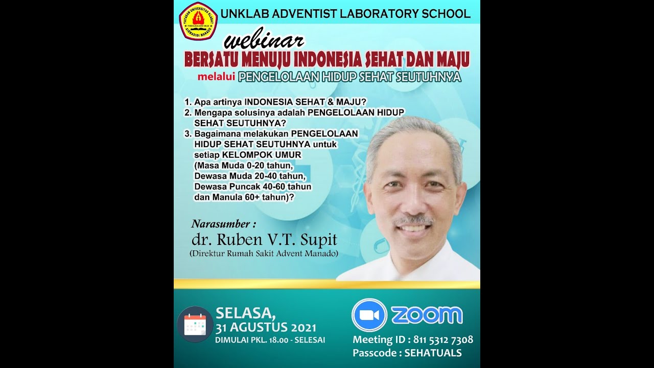 "BERSATU MENUJU INDONESIA SEHAT DAN MAJU MELALUI PENGELOLAAN HIDUP ...