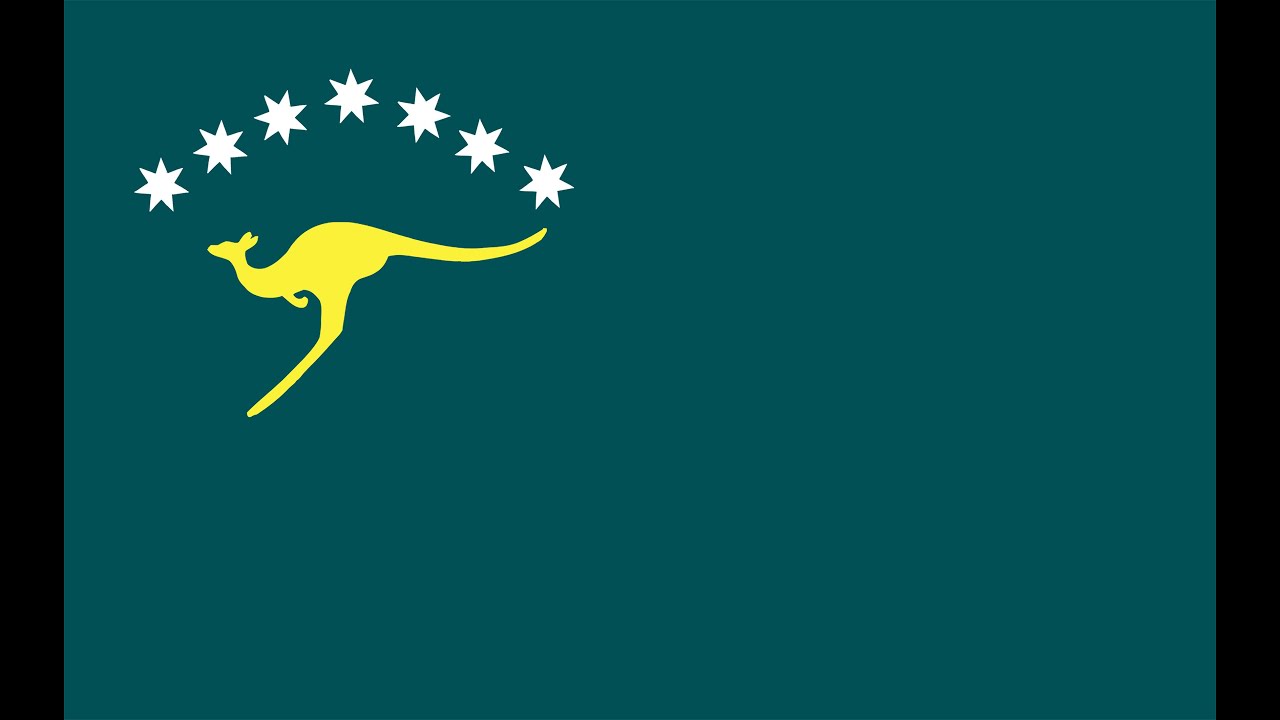 New Australian Proposed Flag: Embracing Paris Olympic Colours - YouTube