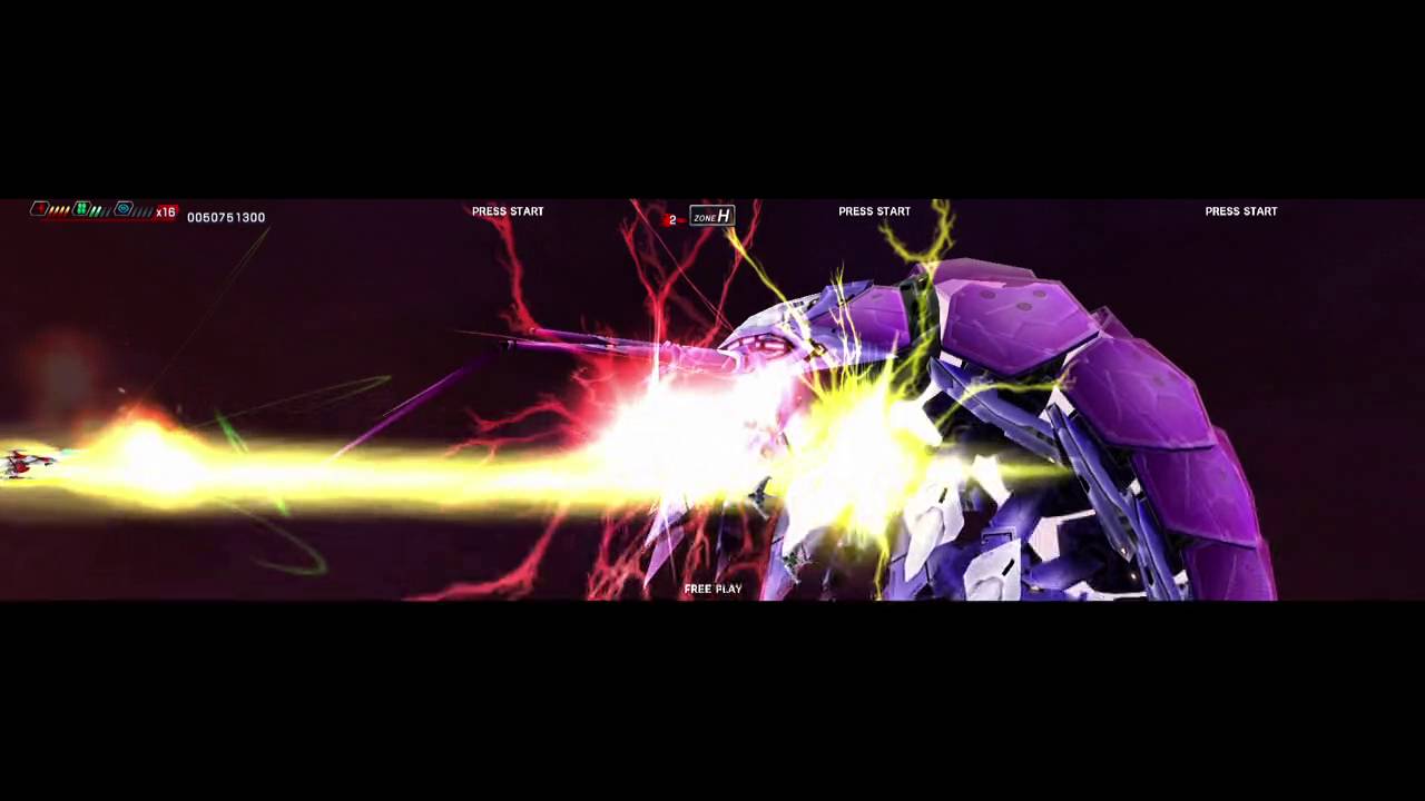 DARIUS BURST Chronicle Saviours(AC MODE) - YouTube