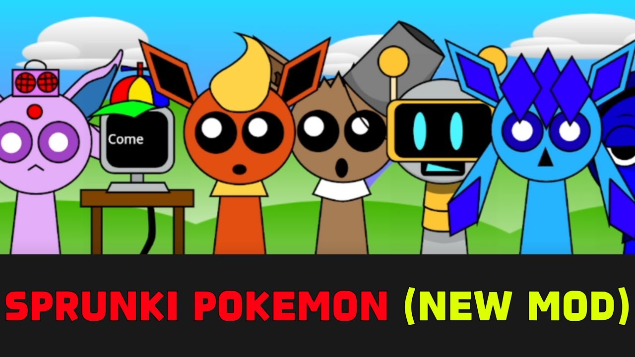 Sprunki Pokemon ( New Mod)-Sprunki Animation - YouTube