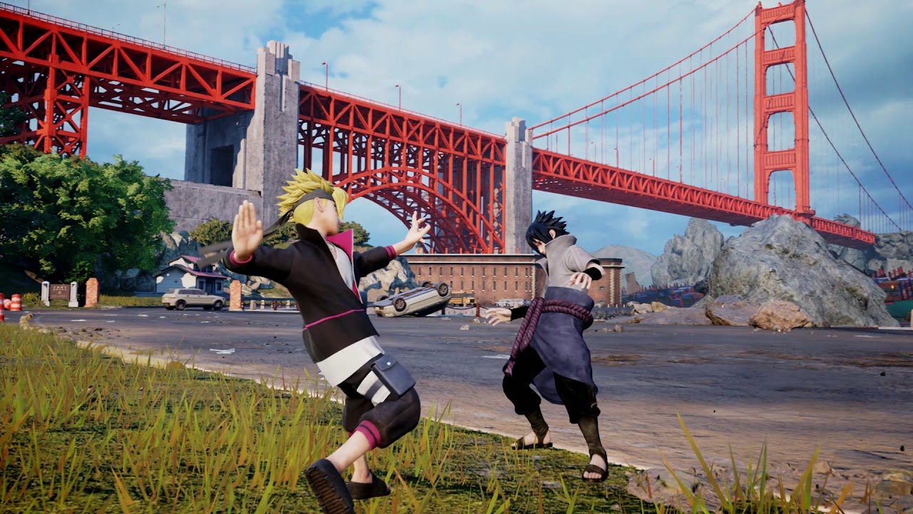 Jump Force : All Stage Transitions and Destructions - YouTube