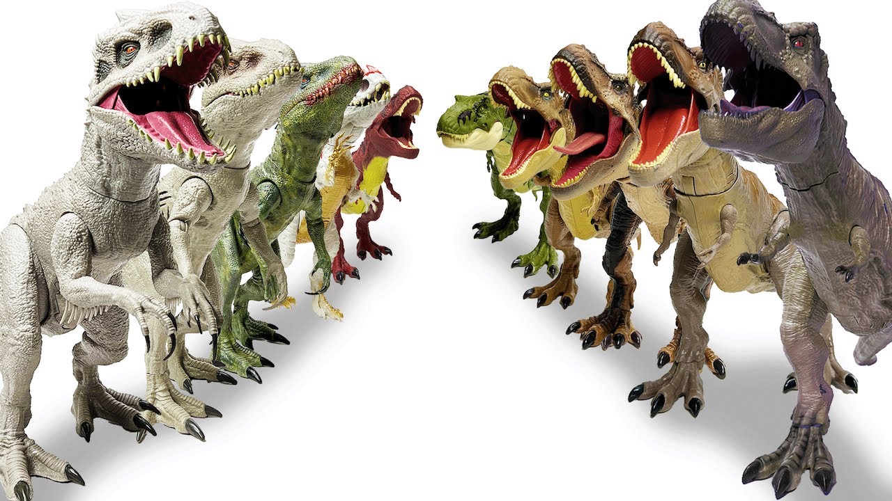 The Most EXTREME Indominus Rex Collection Haul | T-Rex, Indominus Rex & More! - YouTube