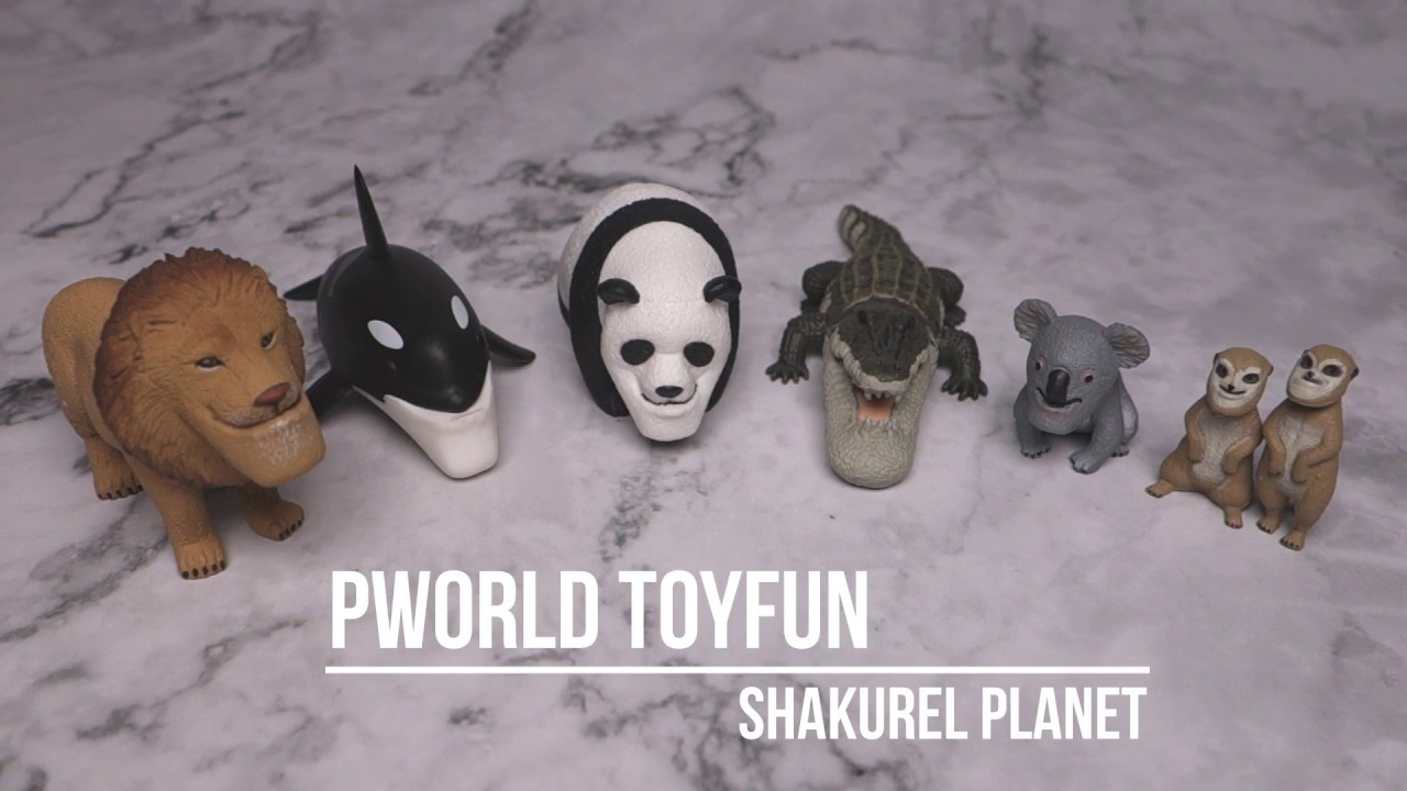 [ Pworld ] 扭蛋 SHAKUREL PLANET 戽斗星球 第一彈 - YouTube