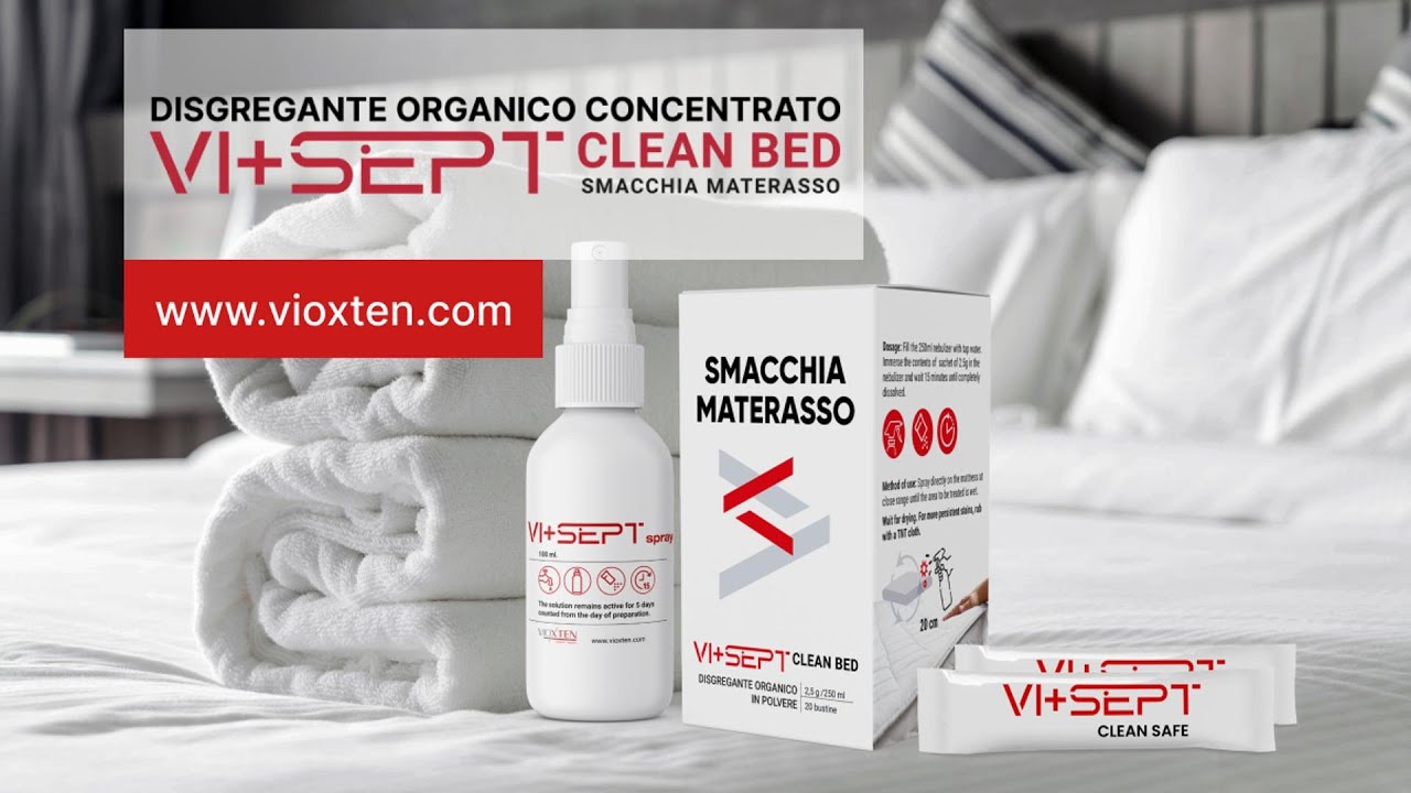 Vi+Sept CLEAN BED Smacchia materasso - YouTube