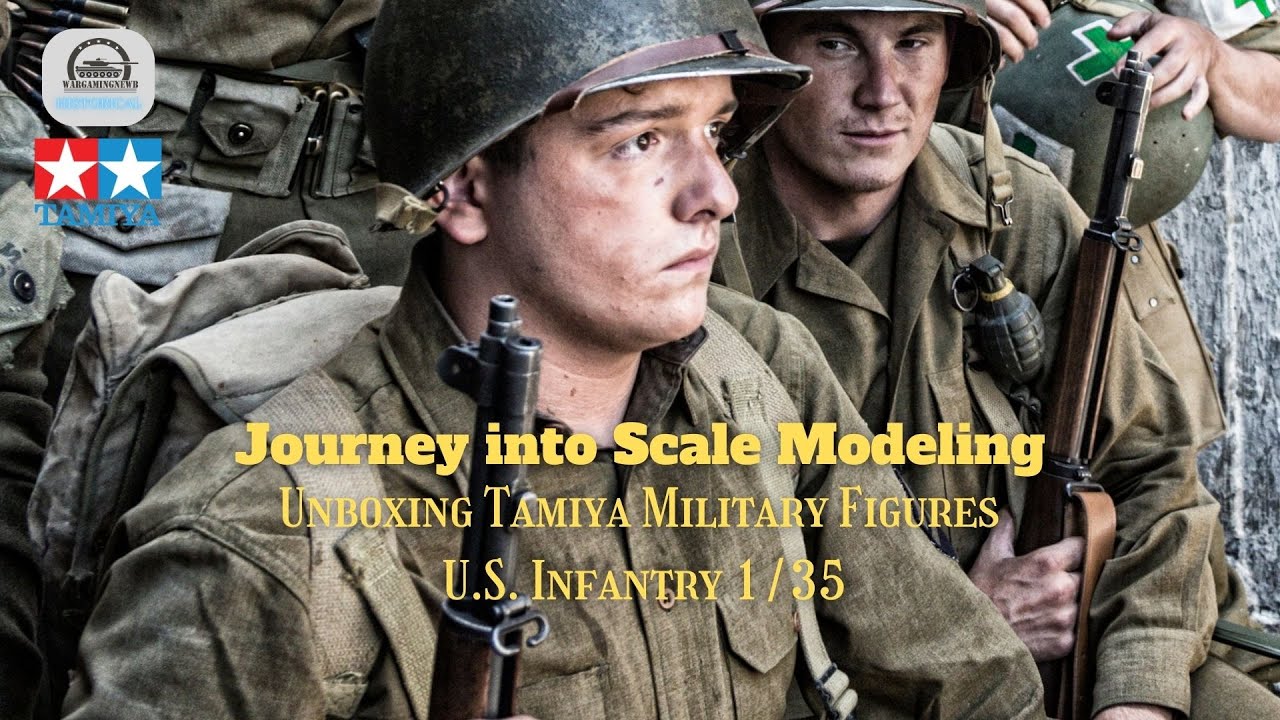 Unboxing: Tamiya Military Models US Infantry Box Set 1/35 [Unboxing ...