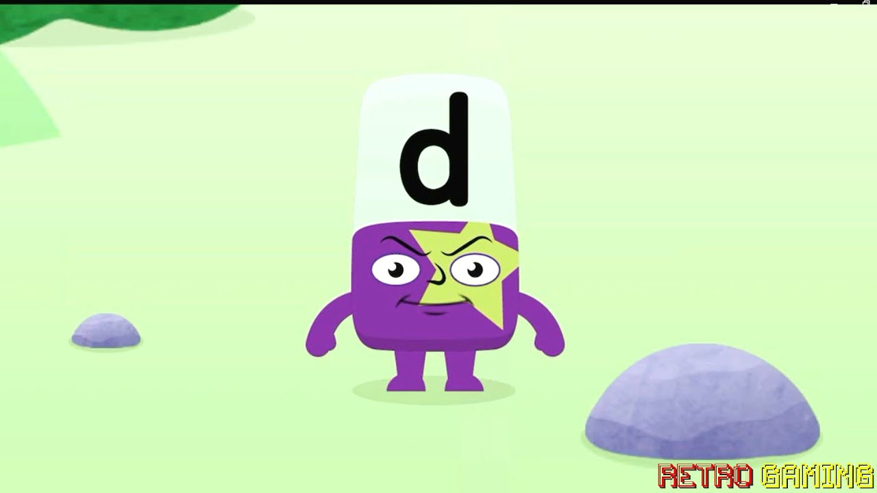 Meet the Alphablocks d | Retro Gaming - YouTube