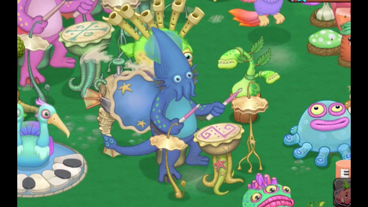 Rare Shellbeat | Water Island | My Singing Monsters - YouTube