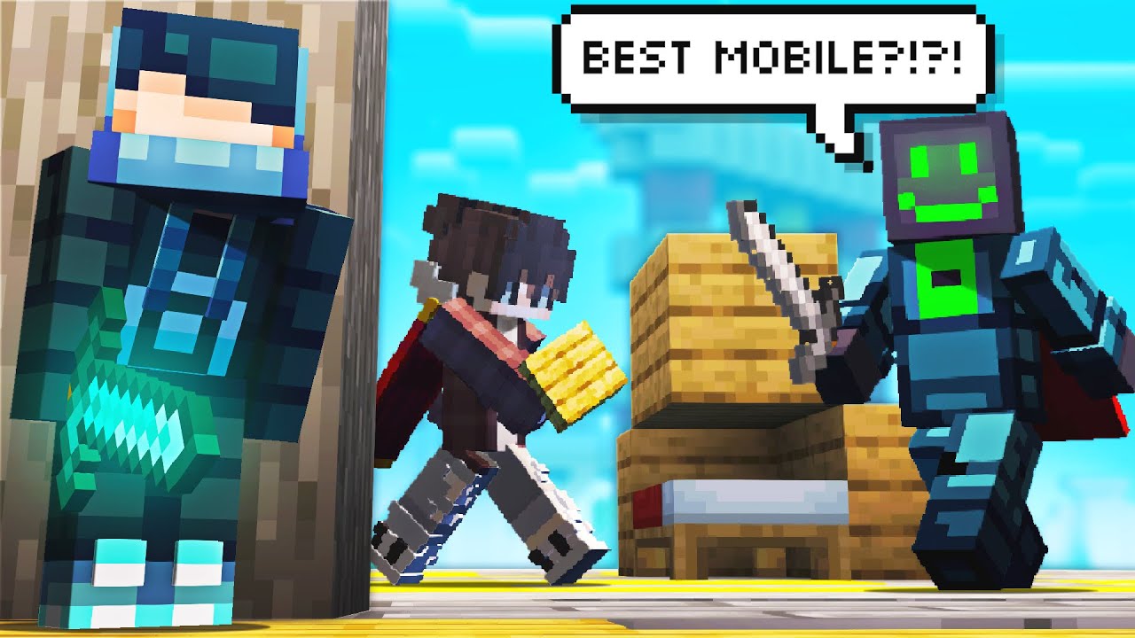 I Snuck Minecraft's #1 Mobile Player Into A Tournament - YouTube