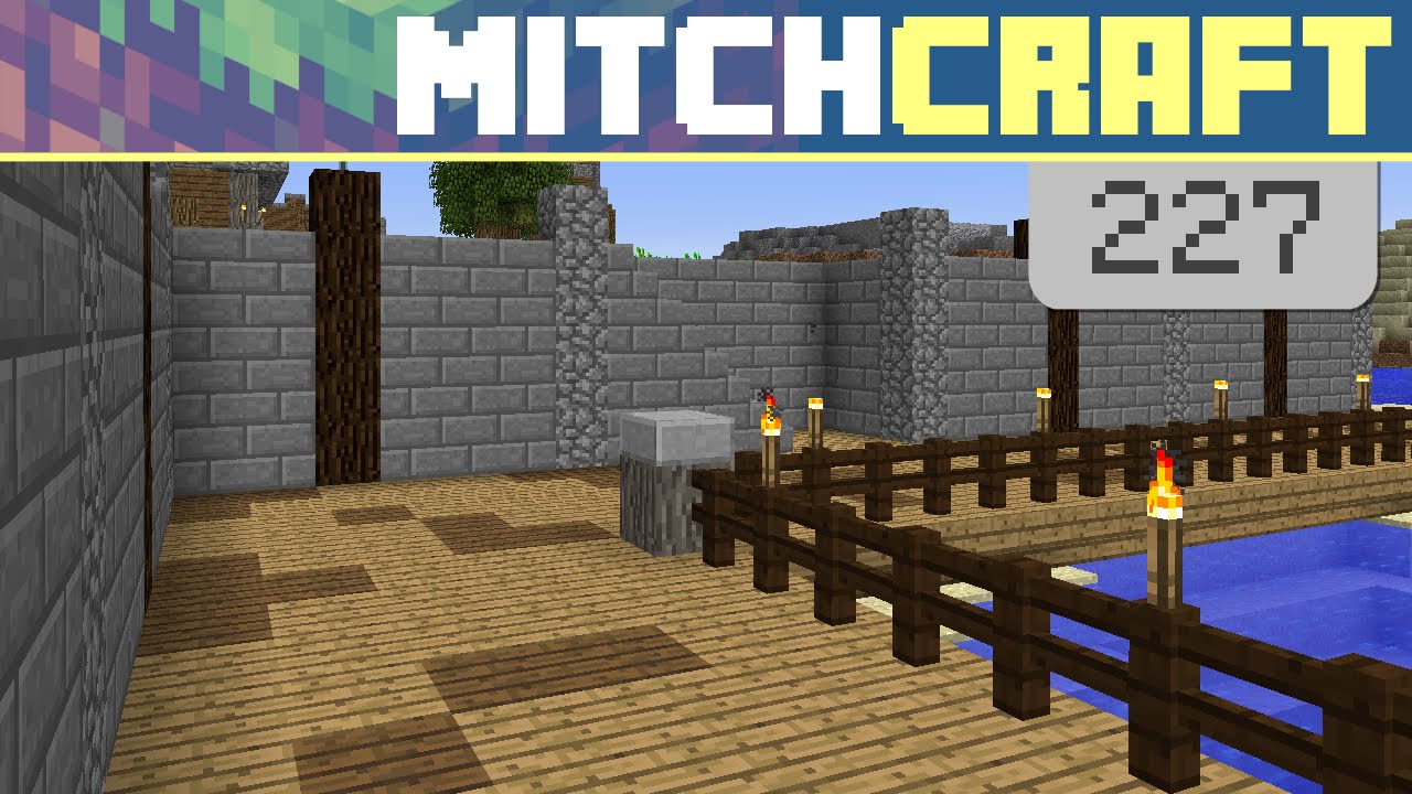 Mine Town Ports! - Mitch Plays Minecraft - Ep 227 - YouTube