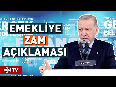 Erdoğan'dan Emekliye Zam Açıklaması! 'Yeniden Masaya Yatıracağız' | NTV