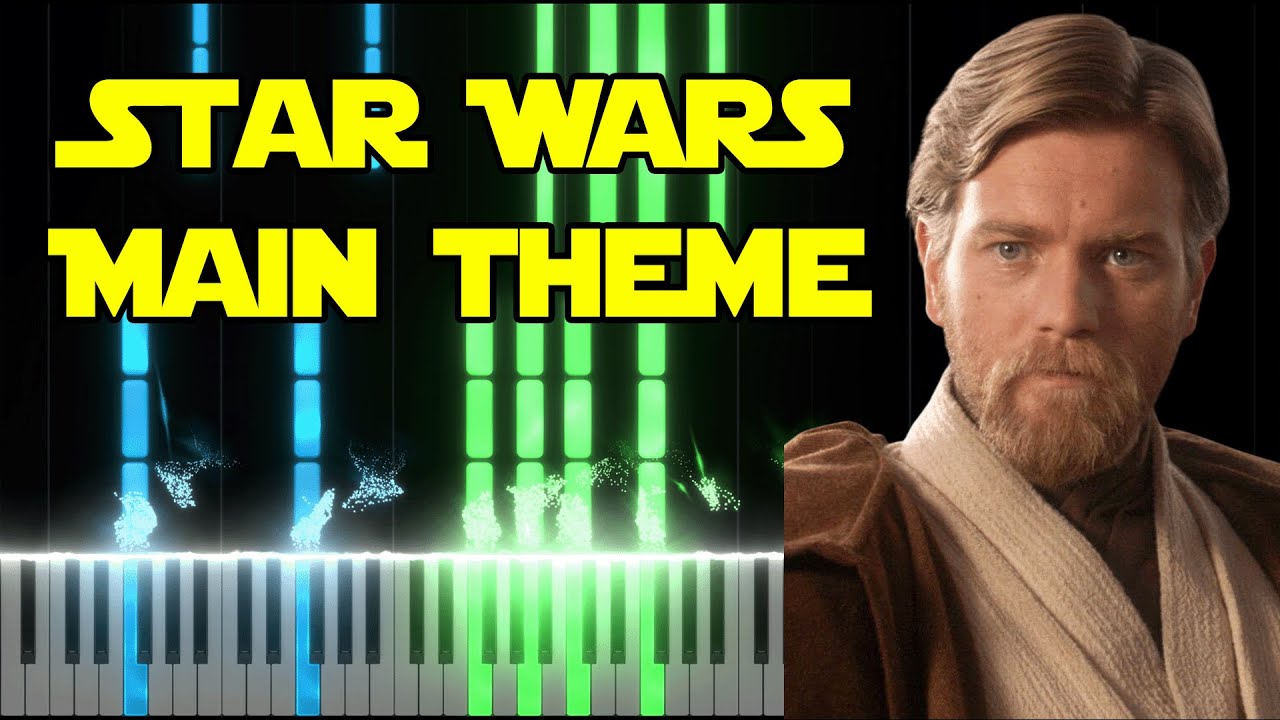Star Wars Main Theme | Piano Tutorial - YouTube