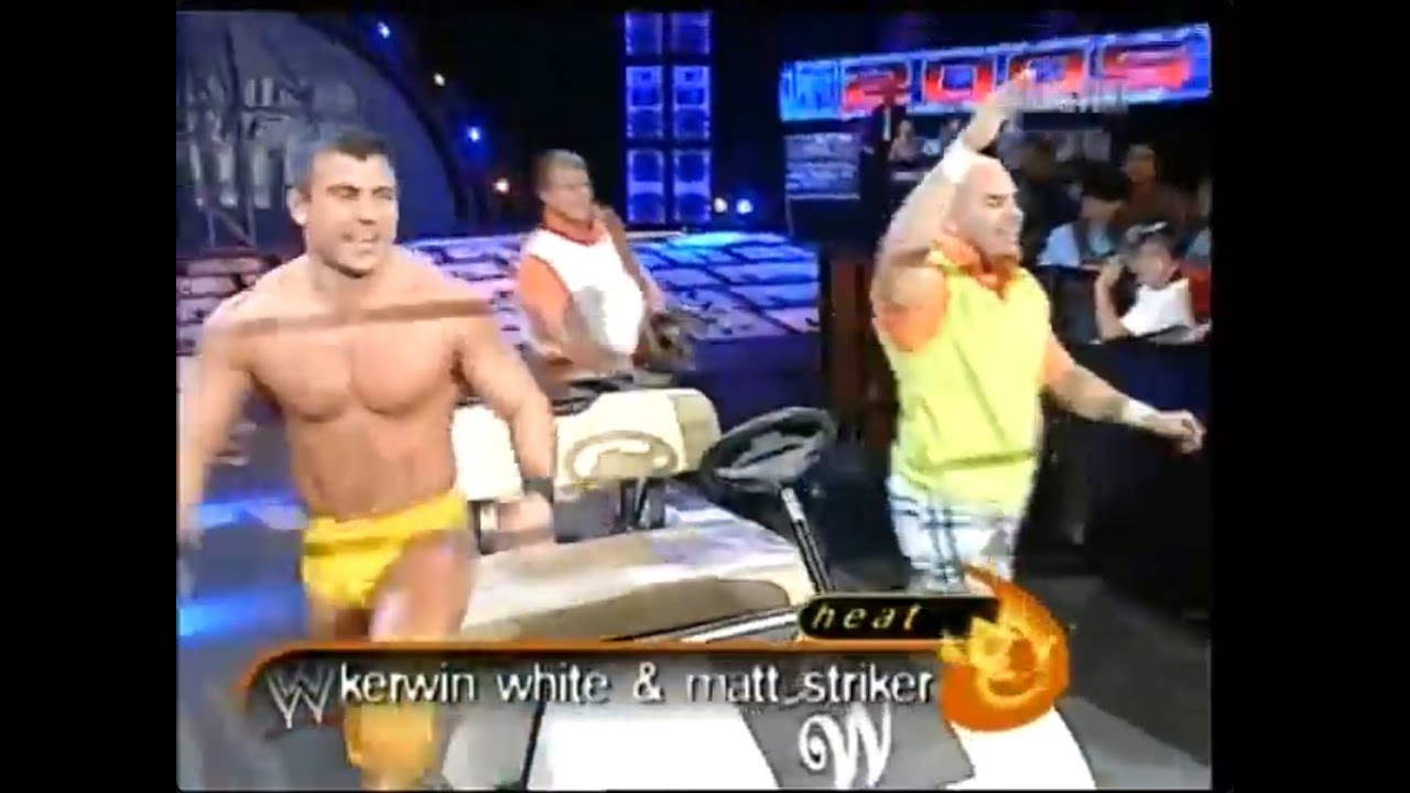 Kerwin White & Matt Striker W/Nemeth vs Shelton Benjamin & Val Venis ...
