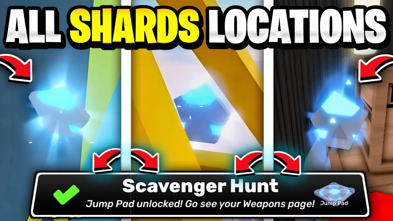 🔥*REAL* ALL 9 JUMP PAD SHARD LOCATIONS IN RIVALS! ROBLOX RIVALS JUMP ...
