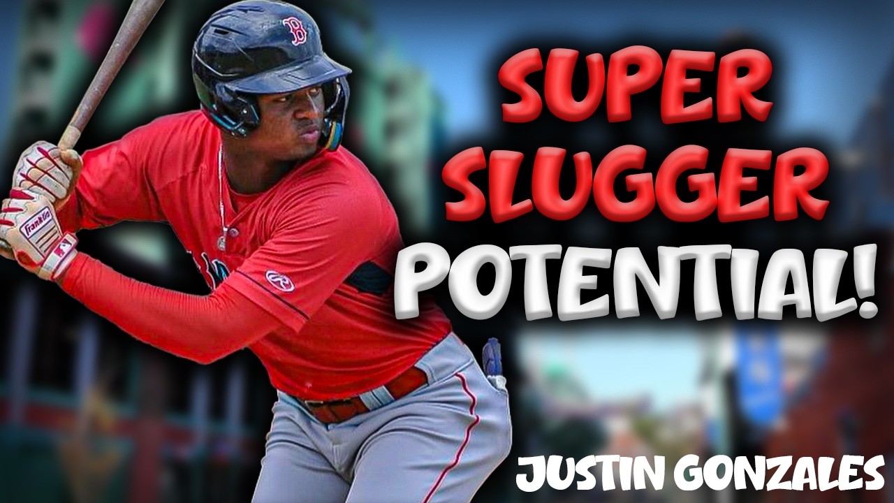 Is Justin Gonzales THE FUTURE of Red Sox First Base!? - YouTube