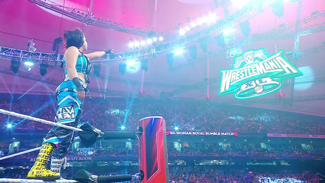 The importance of the WrestleMania sign - YouTube