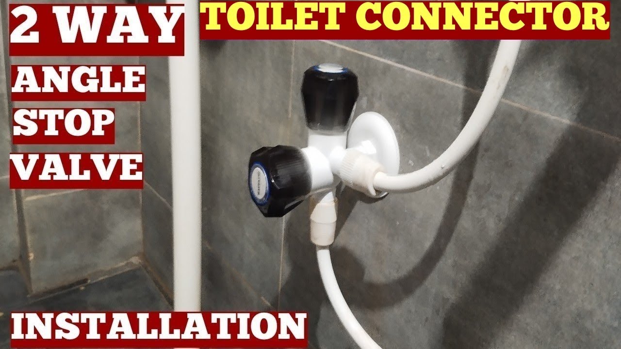 Master Your Bathroom: Installing An Angle Stop Valve Made Easy! You ...