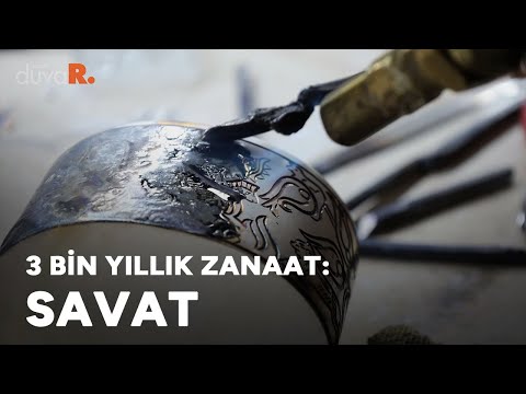 Üçüncü kuşak gümüş ustası: Savat 3 bin yıldır yapılıyor