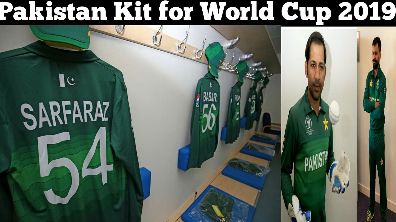 Pakistan team kit for World cup 2019 | Cricket World cup 2019 Pakistan ...