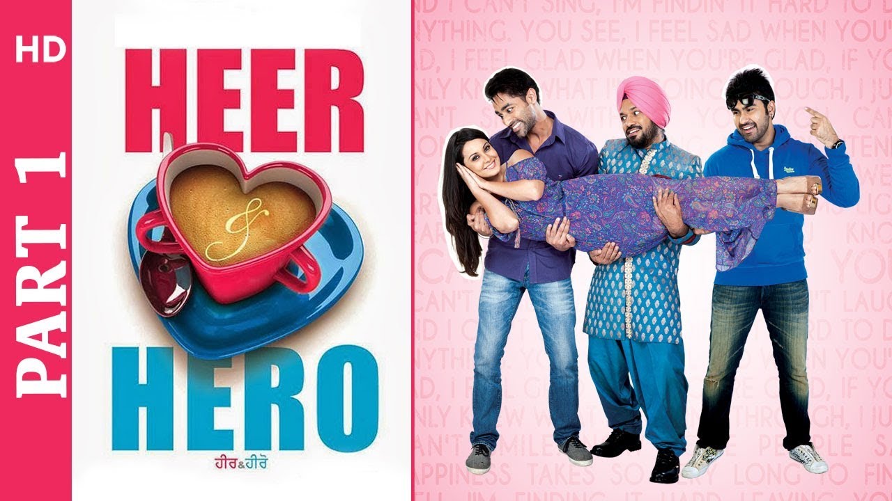 Superhit Punjabi Movies | Heer & Hero | Part 1 | Full HD | Ghuggi ...