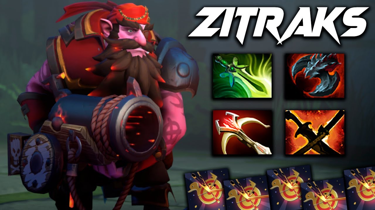 Zitraks Sniper Hard Game - Dota 2 Pro Gameplay [Watch & Learn] - YouTube