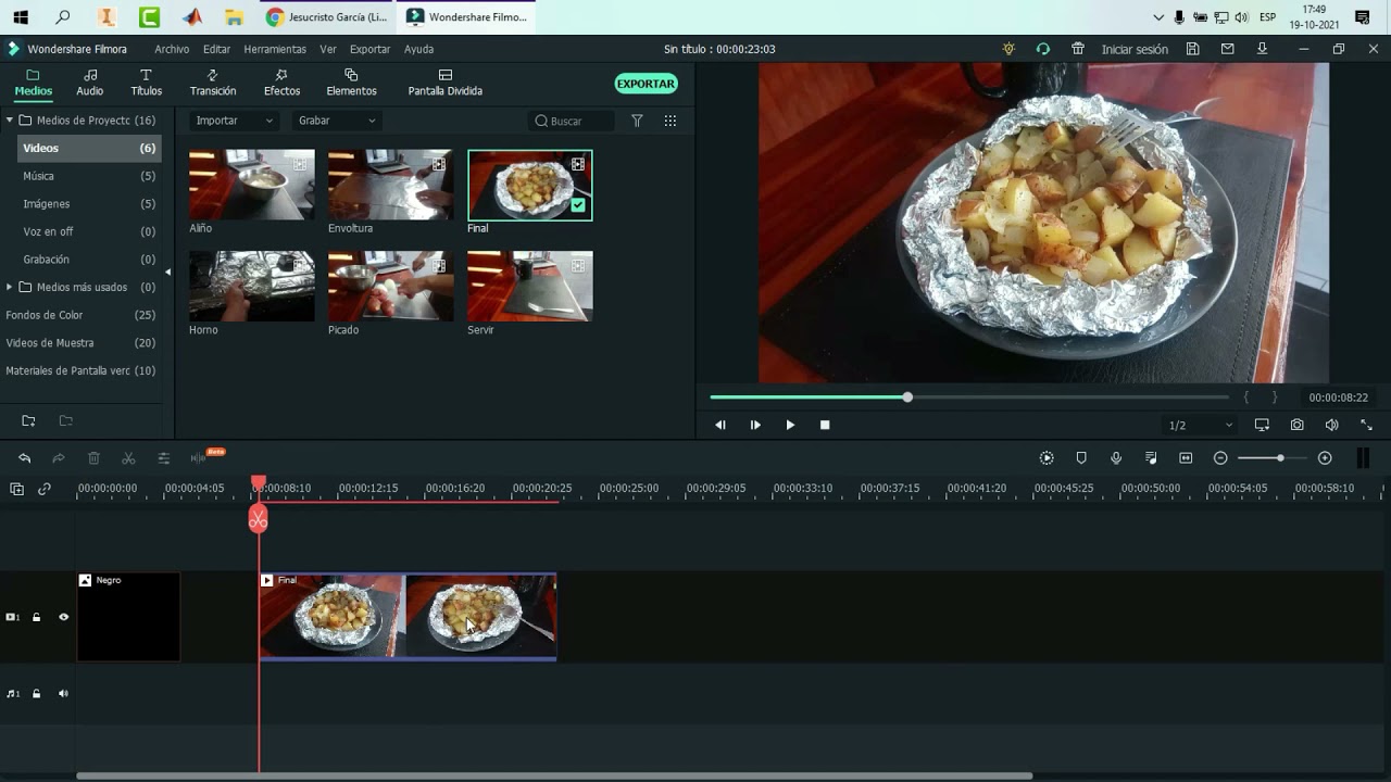 Cómo usar filmora por primera vez - YouTube