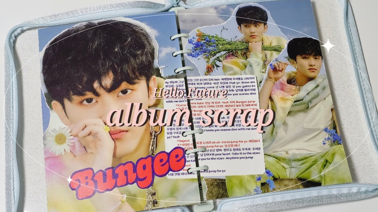 [NCT DREAM] Bungee jump jump🎶 엔시티드림 헬로퓨처 마크 앨범스크랩 × hello future mark ...