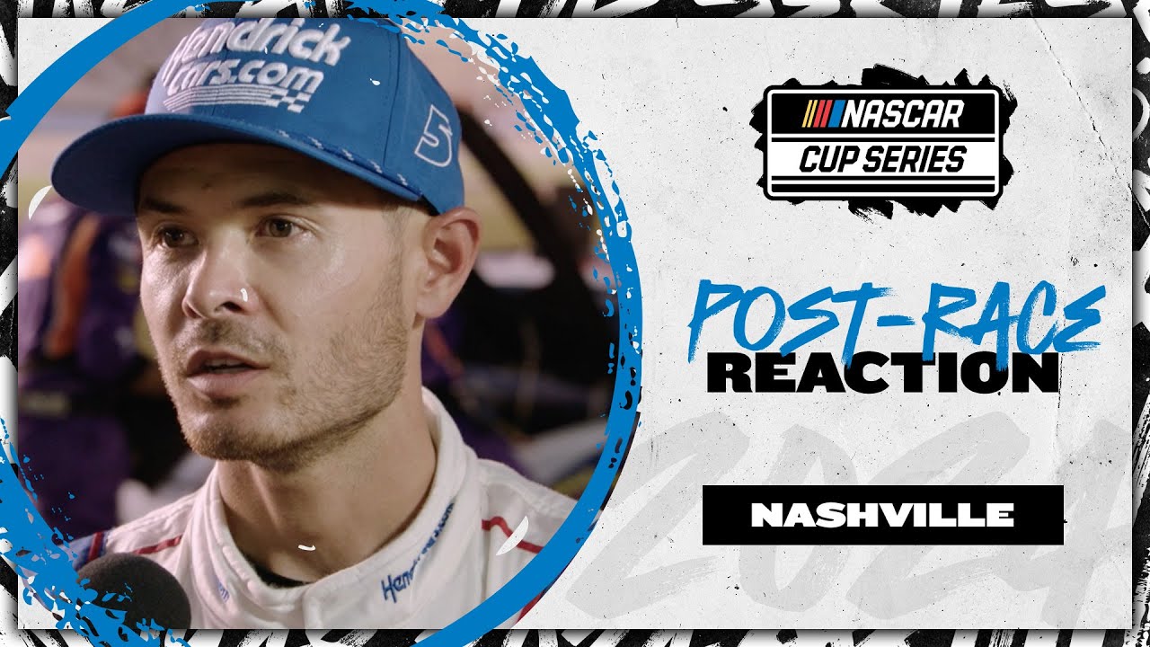 Kyle Larson details 'wild' Ally 400 ending - YouTube