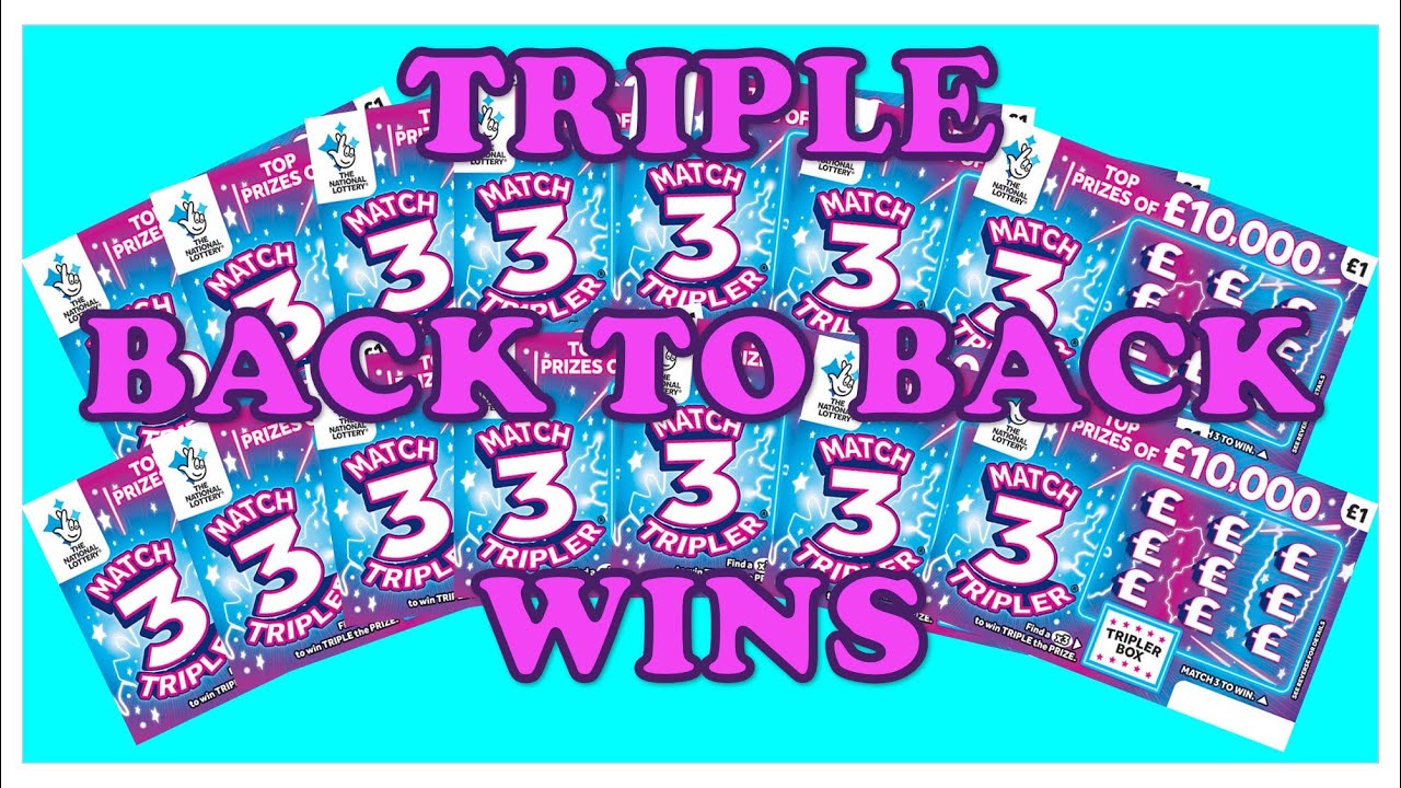 NEW Match 3 Scratchcards - Back to Back to Back Wins! - YouTube