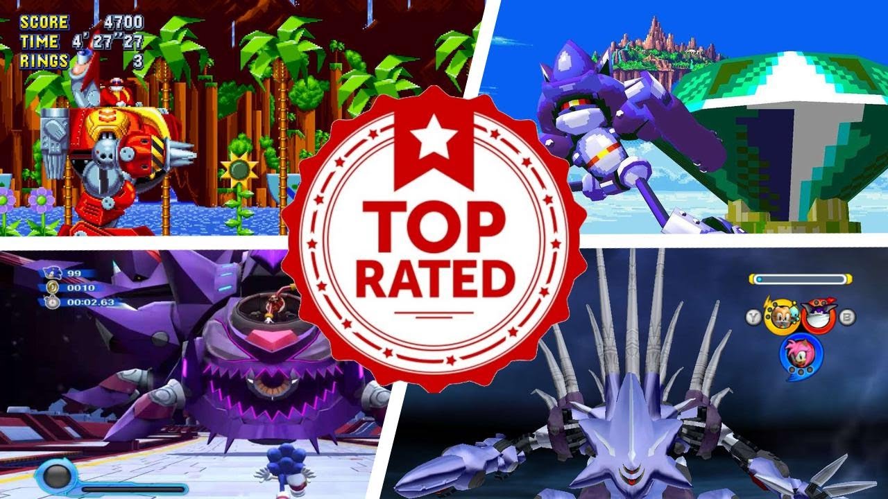List Of All Sonic Bosses Ranked Best To Worst 💟 - YouTube