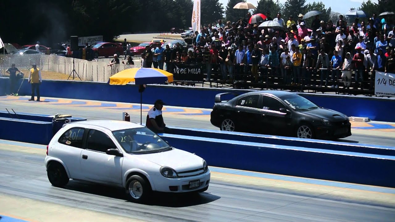Chevy C2 Turbo vs SRT4. Arrancones Pegaso, febrero 21 2016 - YouTube