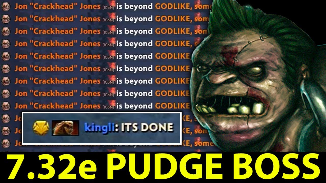 6K MMR : 7.32e PUDGE BOSS IS HERE!!! | Genius Pudge - YouTube