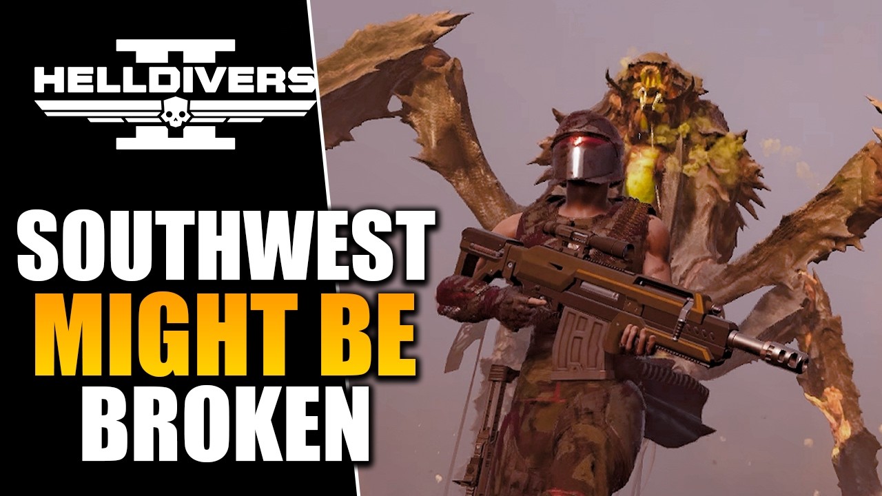 Helldivers 2 - Eruptor is BROKEN when you aim southwest - YouTube