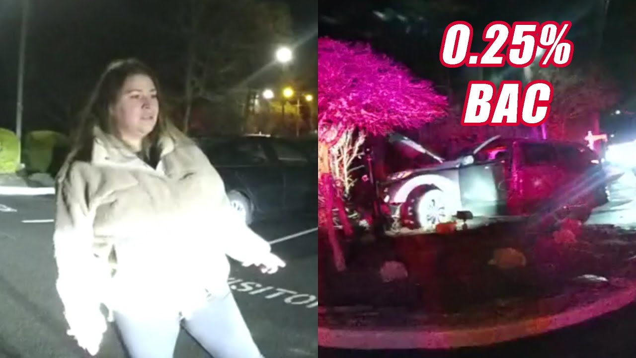 Woman Arrested AGAIN for DWI After Totaling Honda at Over TRIPLE the Legal Limit - YouTube