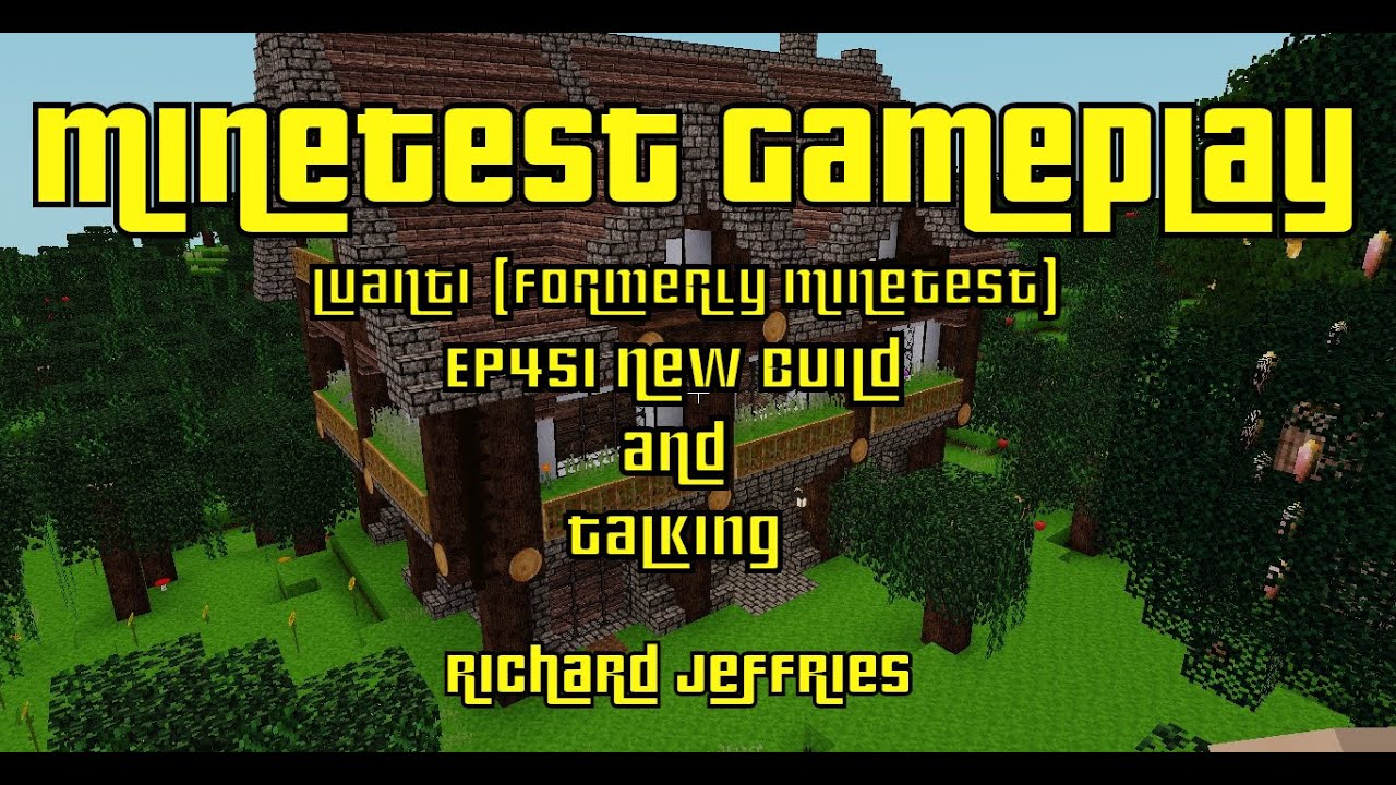 Luanti / Minetest Gameplay EP451 New Build and Talking - YouTube
