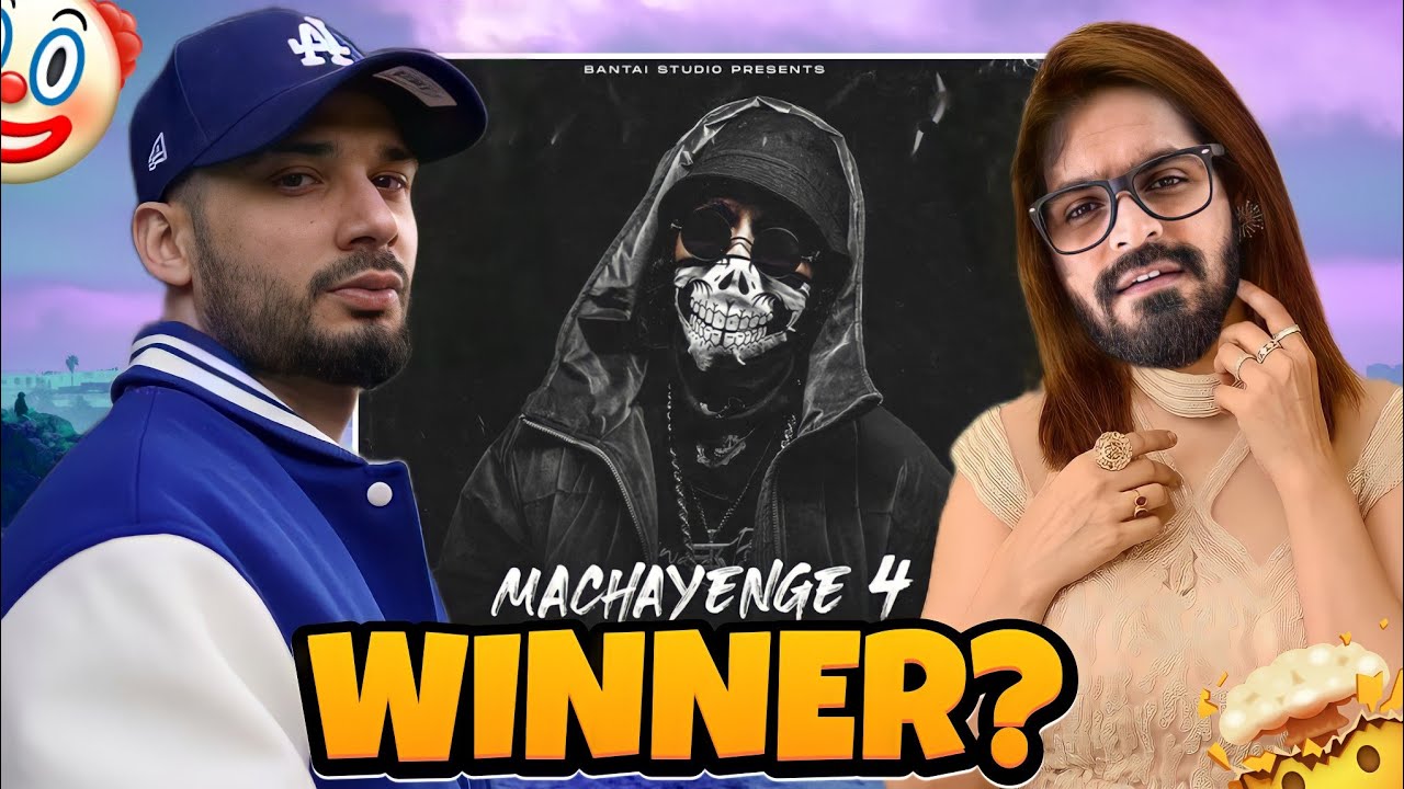 @EmiwayBantai MACHAYENGE 4 REACTION || Krsna Vs Emiway || Machayenge 4 ...