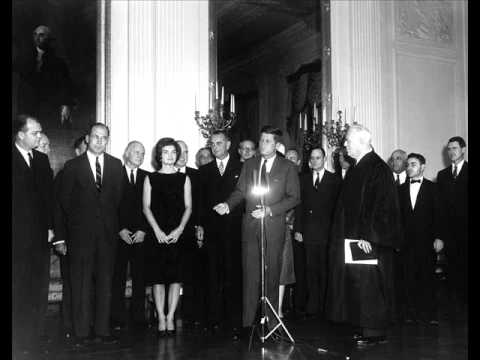 THE SWEARING-IN OF JFK'S CABINET AND OTHER APPOINTEES (JANUARY 1961 ...